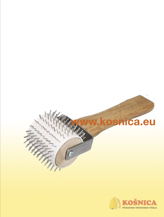 Valjak za otklapanje saća (jež roler) inox - Košnica - pčelarska oprema ...